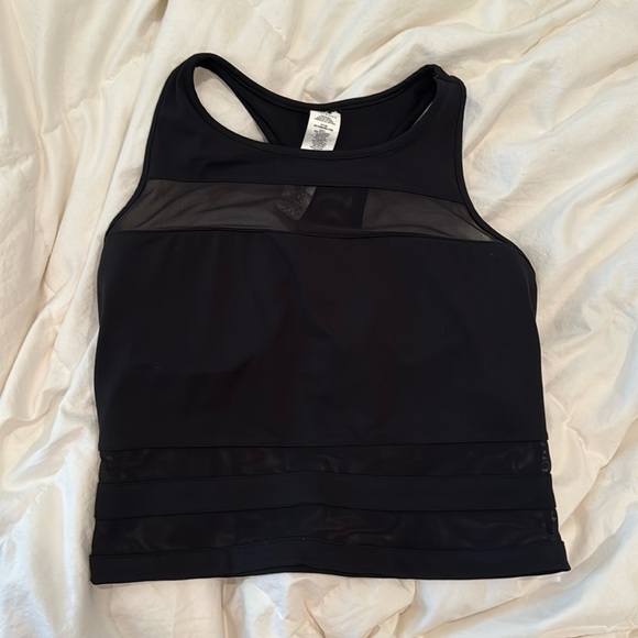 Fabletics | Tops | Fabletics Racer Back Mesh Tank | Poshmark